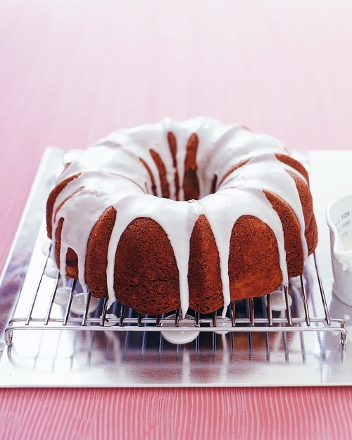 apple cinnamon bundt cake martha - Inglês Gourmet